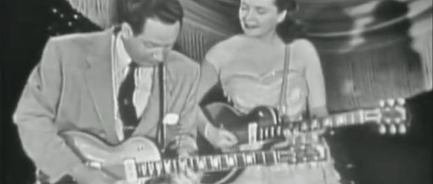 Les Paul and Mary Ford Have a Fun Guitar Dual in 1954 — Video ...