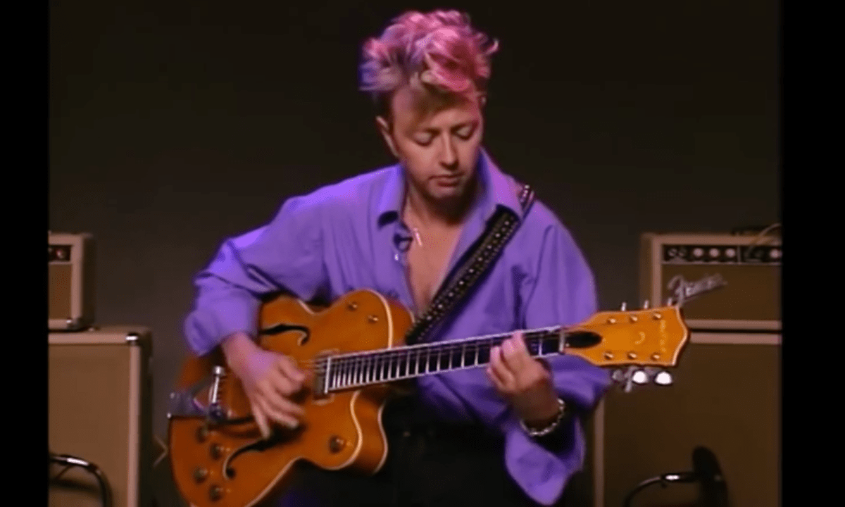 Vintage Online Lesson: The Guitar of Brian Setzer (1992) – Forgotten Guitar